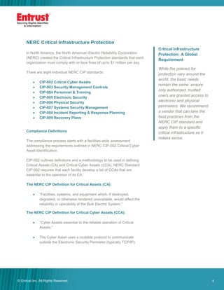 Advanced Solutions for Critical Infrastructure Protection | PDF