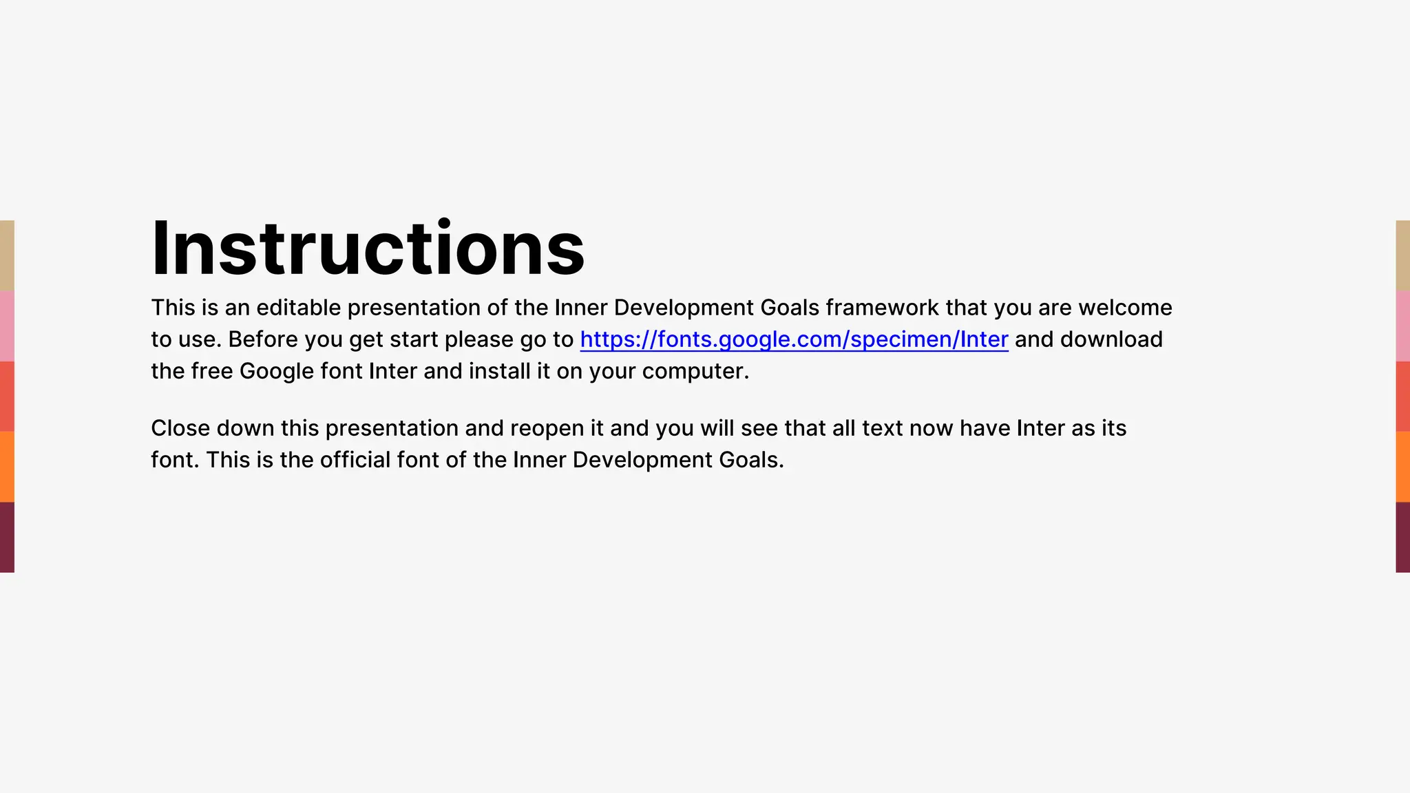 Inner Development Goals - United Nations | PPTX