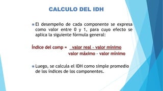 INDICE DE DESARROLLO HUMANO E INDUSTRIALIZACIÓN | PPT