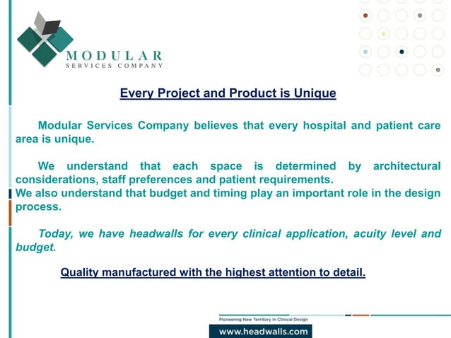 IDH - Infectious Diaease Hospital project, KUWAIT - Proposed Headwalls ...