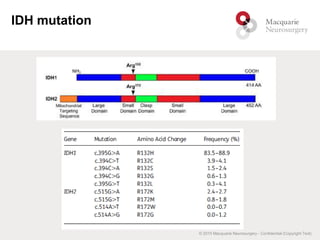IDH mutations in glioma | PPTX