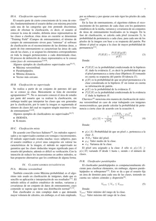 Reconocimiento de patrones y métodos de clasificación en imágenes ...
