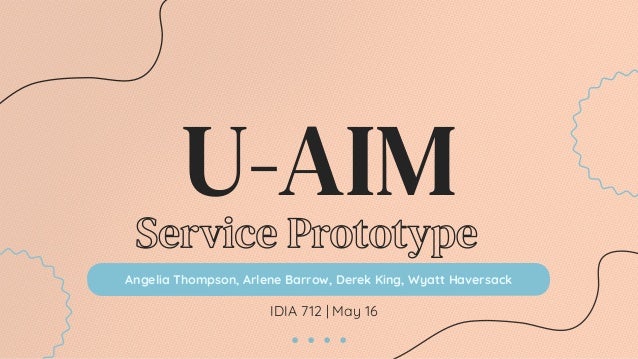 U-AIM Service Prototype | PDF