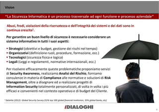 iDialoghi - ICT Security Consulting | PPT