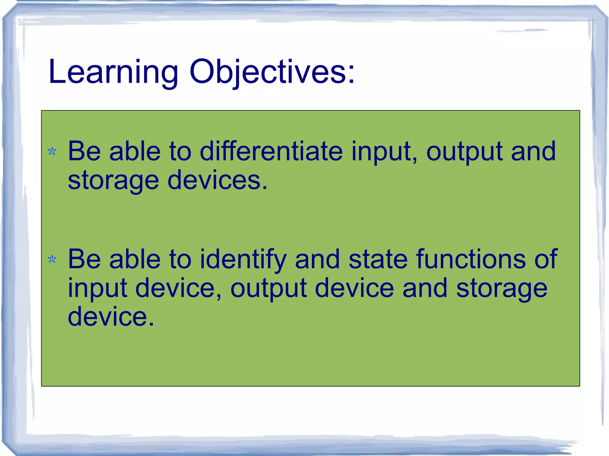 ET 5307 Id identify problems | PPT | Technology & Computing