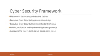 ID IGF 2016 - Infrastruktur 3 - Towards National Cyber Security Framework | PDF