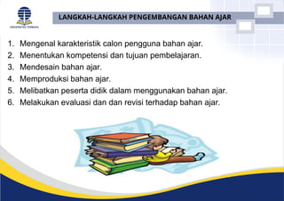 Pengertian dan Prinsip-Prinsip Pengembangan Bahan Ajar | PPT