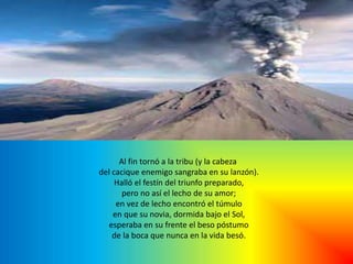Idilio de los volcanes | PPTX