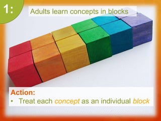 Andrew's Eight Adult Learning Concepts | PPT