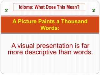 Idiom 1 | PPT