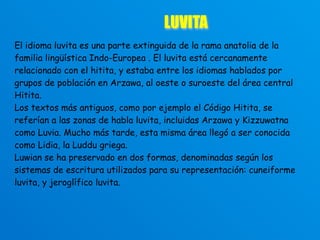 Idioma Luvita Revisado | PPT