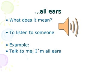 Idiomatic expressions | PPT