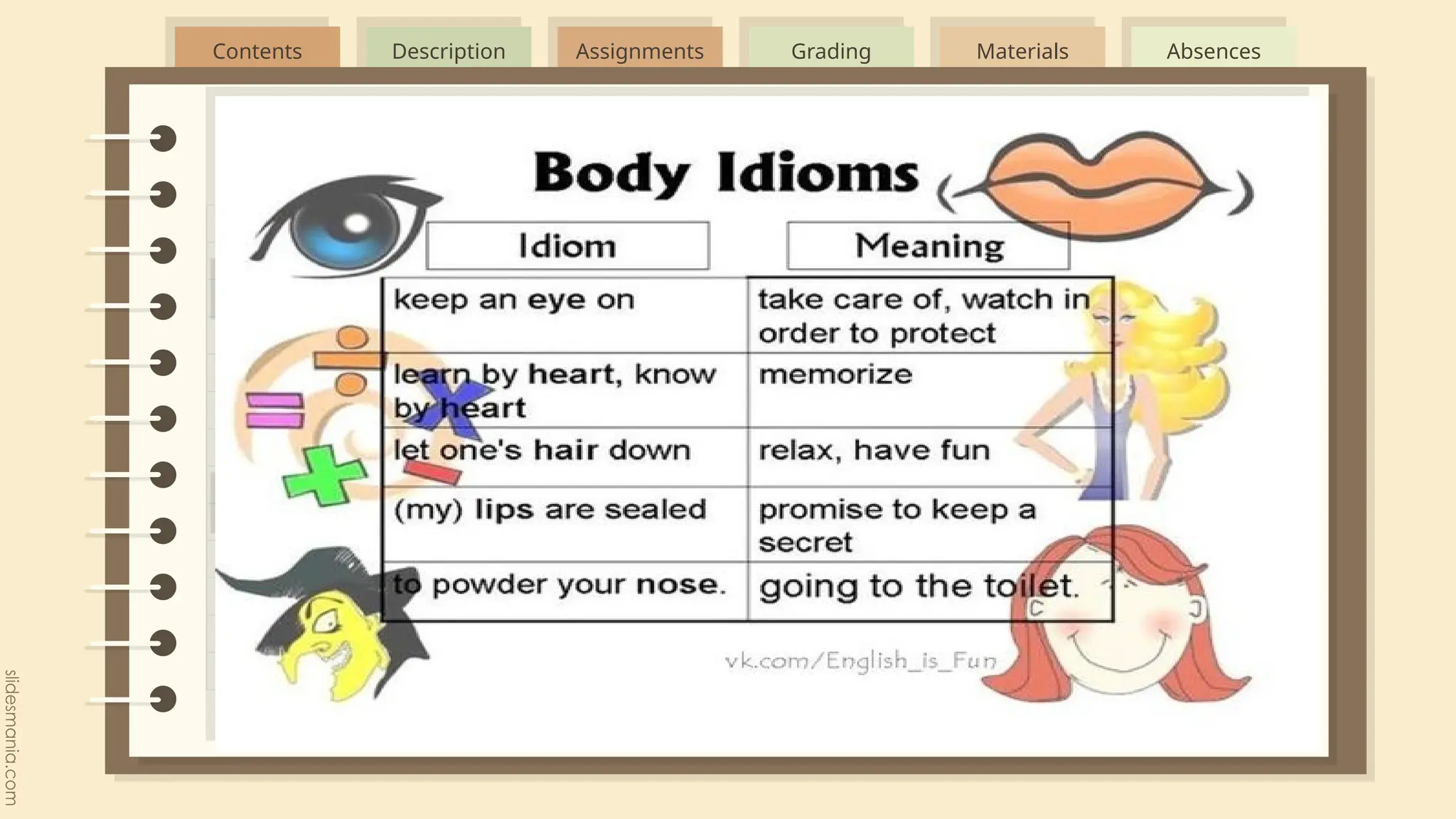 Idiomatic Expressions G9 Pptx With Examples And Activities Pptx