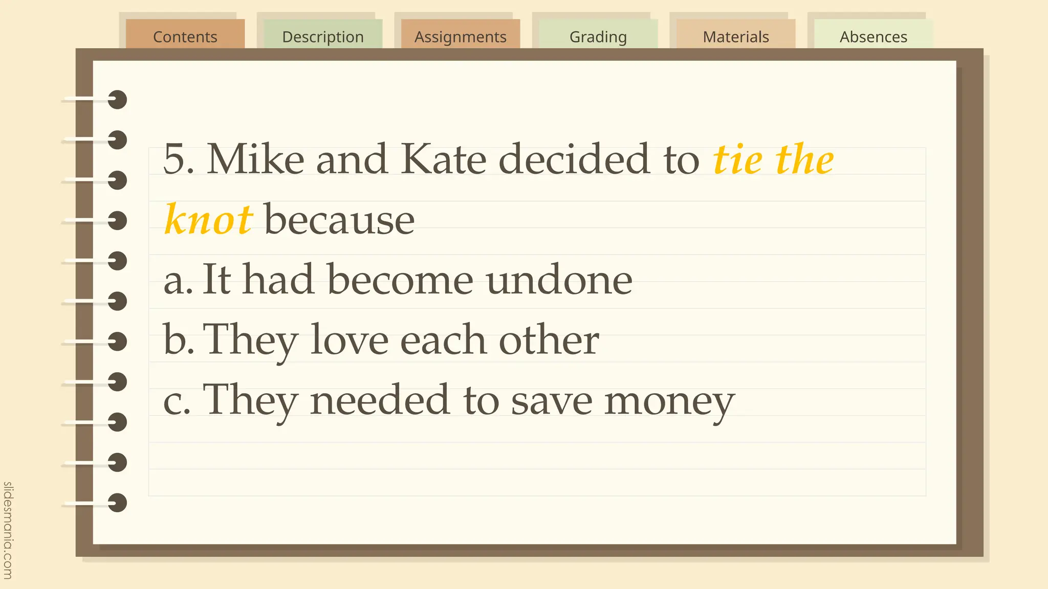 idiomatic expressions G9.pptx with examples and activities | PPTX