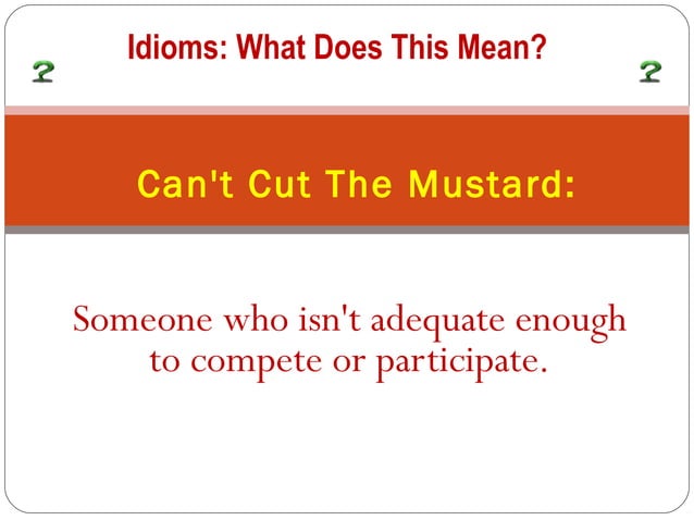 Idiom class set5 | PPT