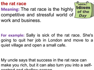 Idiom of the day | PPT