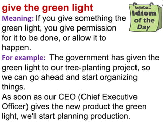 Idiom of the day | PPT