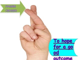 Idioms pictionary | PPTX