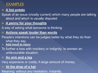 Idioms | PPT