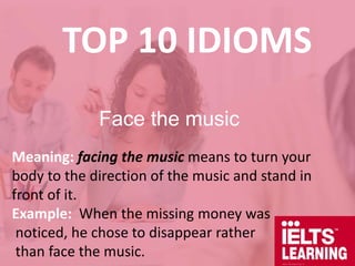 TOP 10 IDIOMS | PPTX