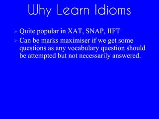 Idioms | PPT