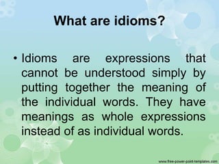 idioms.ppt