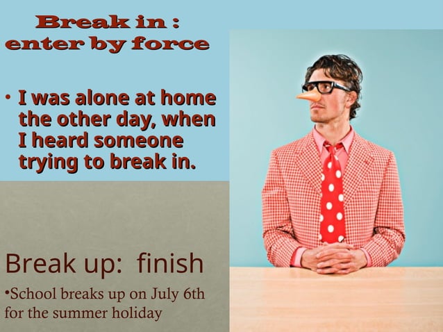 idioms.ppt to help B2 students learn vocabulary | PPT