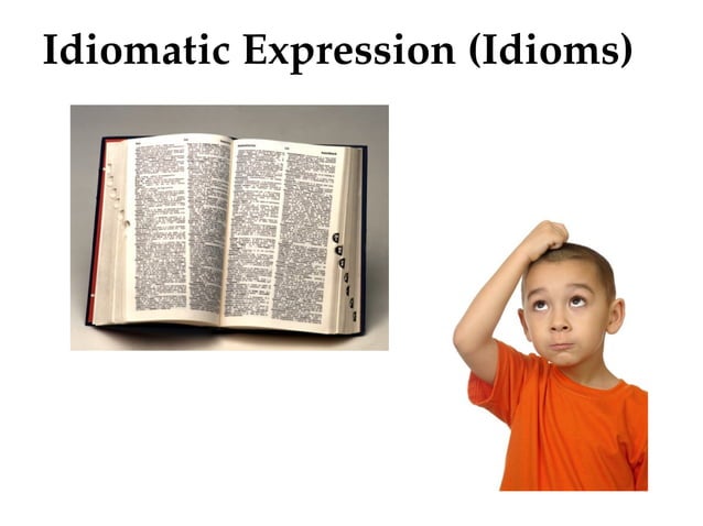 Idioms English-speaking with explaining the situation | PPT
