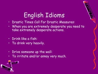Idioms. revised. | PPT