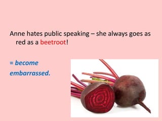 Idioms with food | PPTX