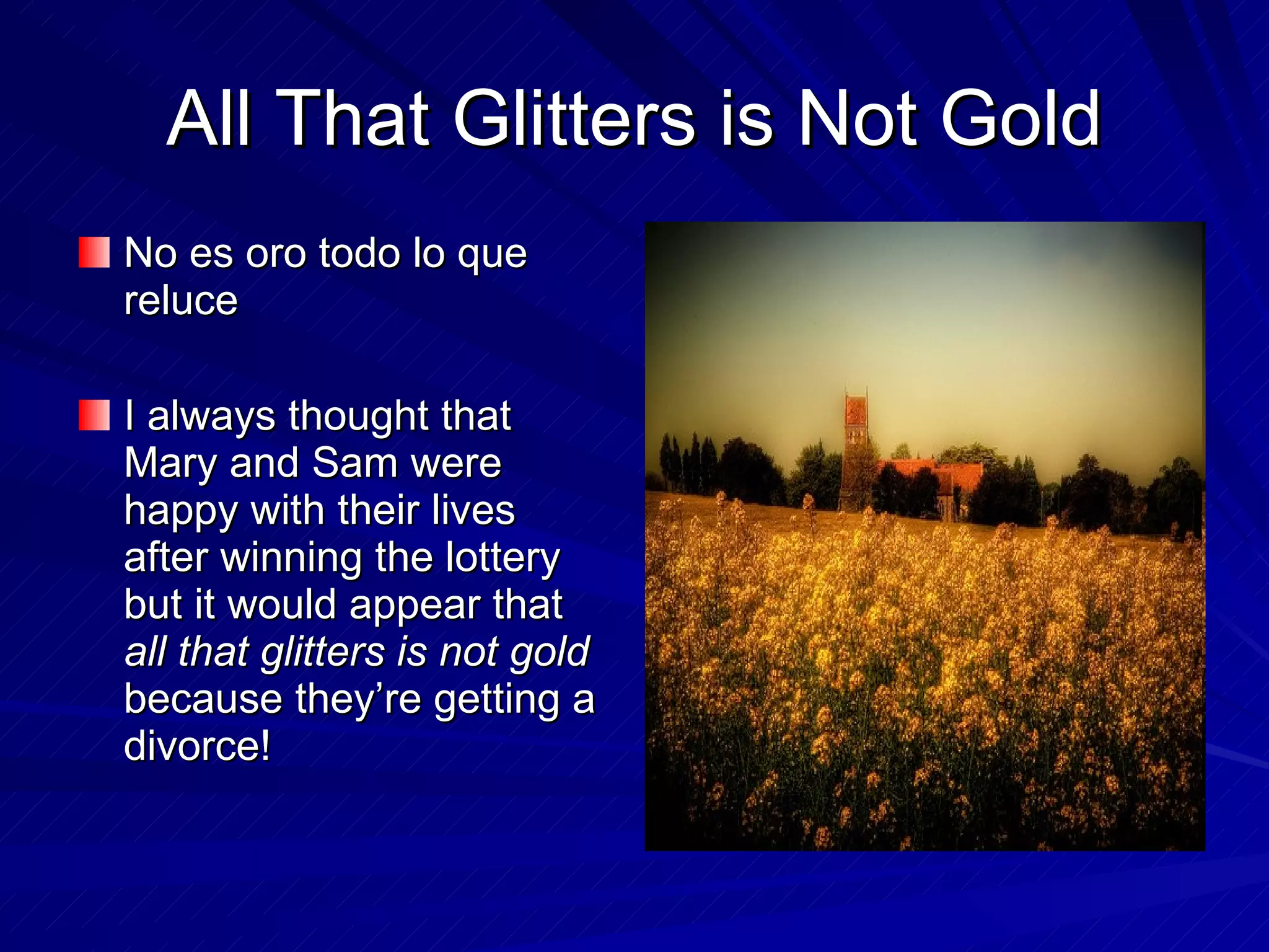 Idioms And Proverbs | PPT