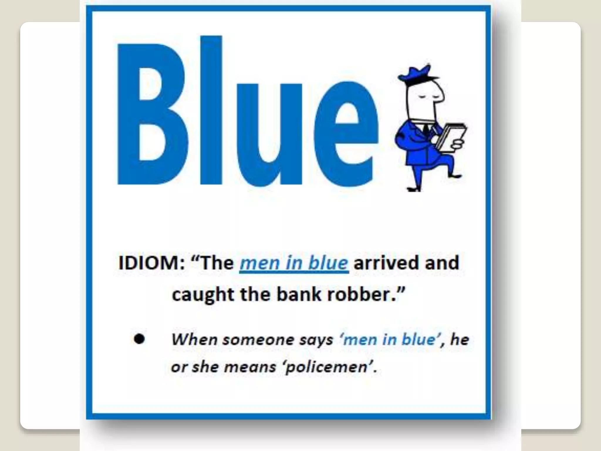 Idioms and proverbs | PPSX