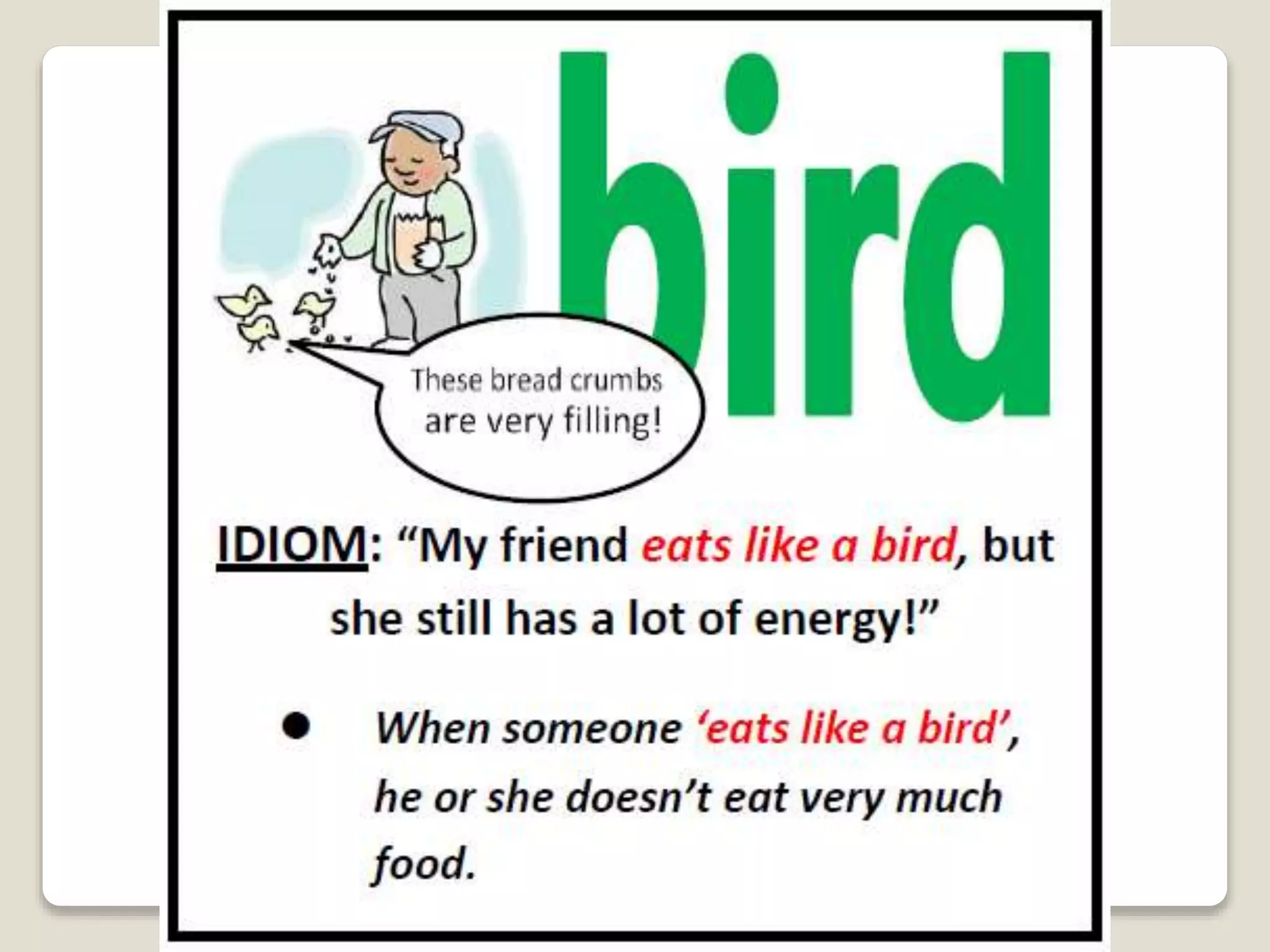 Idioms and proverbs | PPSX