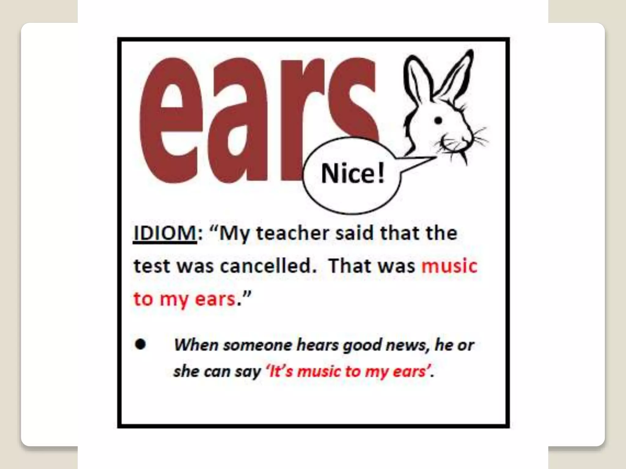 Idioms and proverbs | PPSX