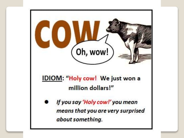 Idioms and proverbs | PPSX