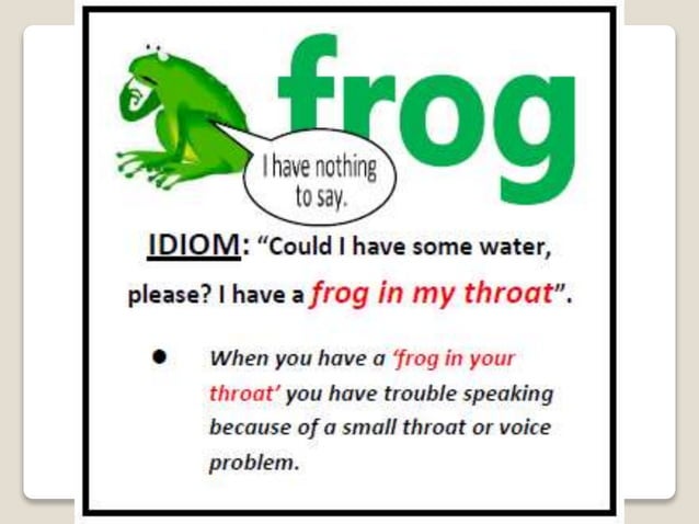 Idioms and proverbs | PPSX