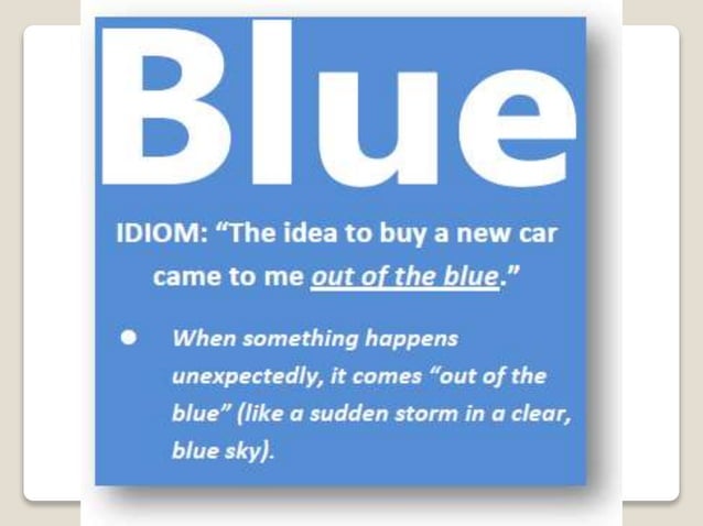 Idioms and proverbs | PPSX