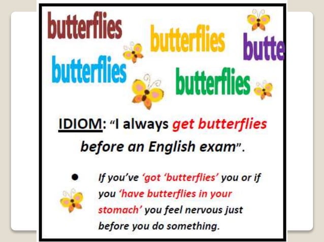 Idioms and proverbs | PPSX