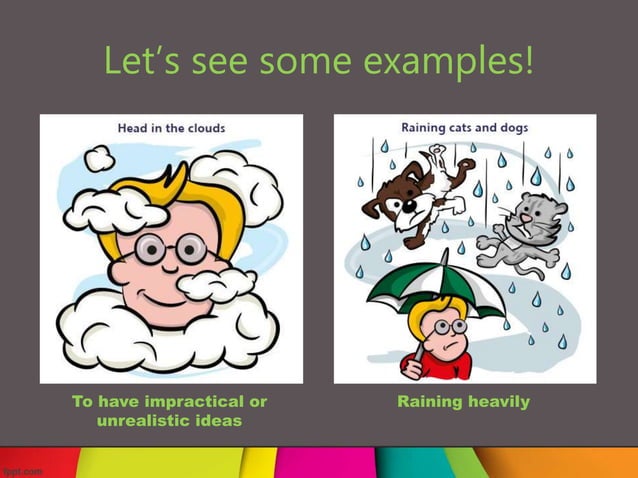 English class on idioms and slang for highschool | PPTX