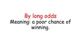 Idioms lesson 1.pptx | Free Download