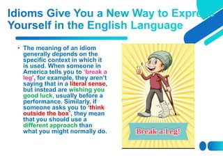 Idioms & phrases | PPTX