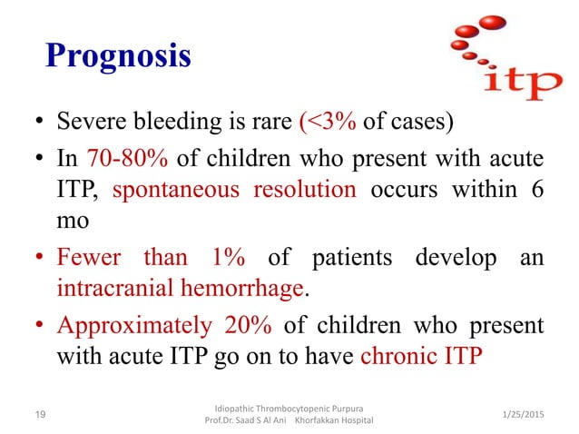 Idiopathic (autoimmune) Thrombocytopenic Purpura | PPTX