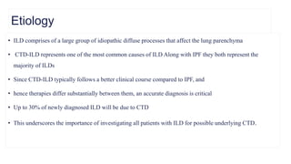 Idiopathic Interstitial Pneumonia With Autoimmune Features(IPAF).pptx