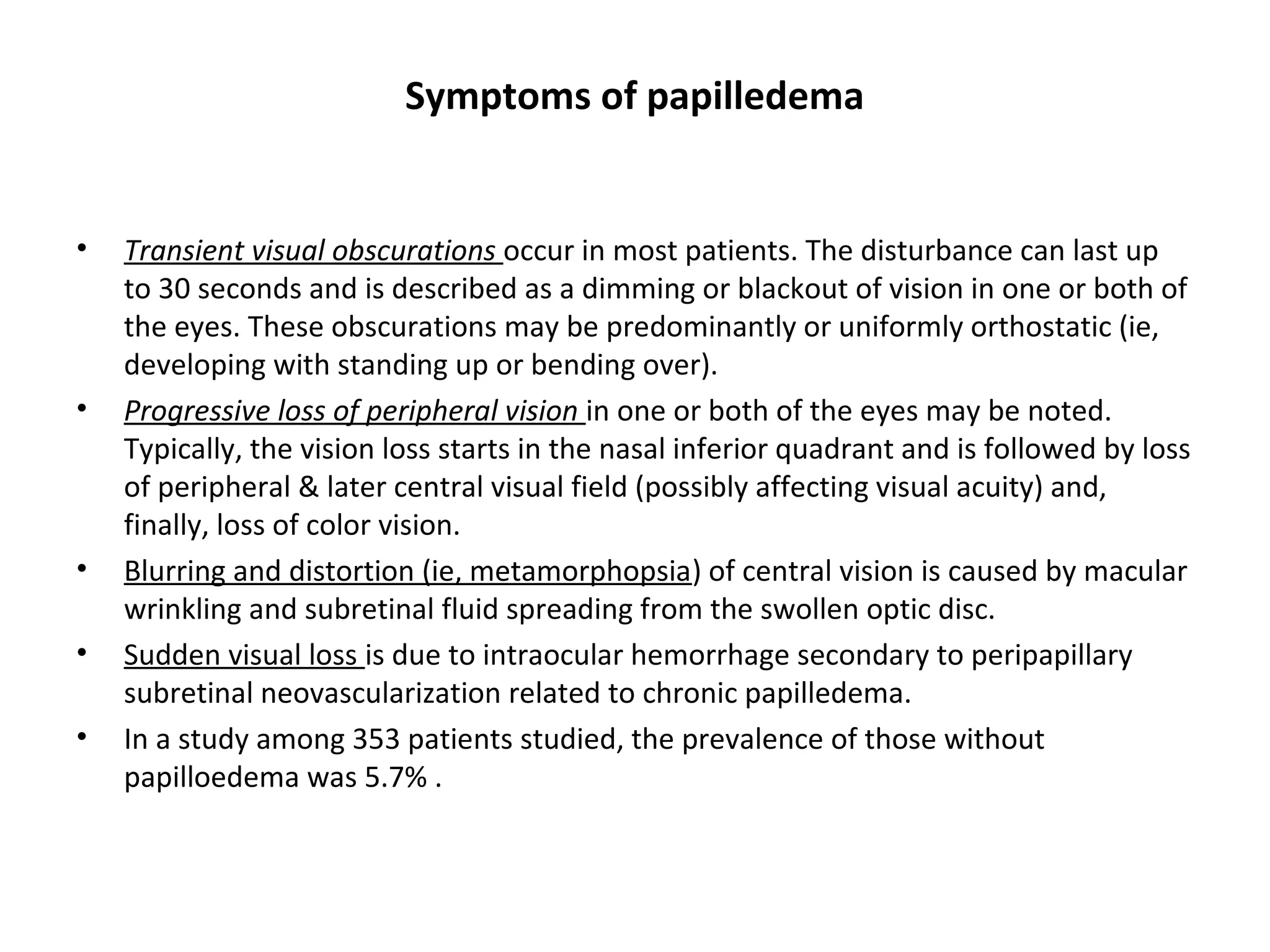 Idiopathic intracranial hypertension | PPT