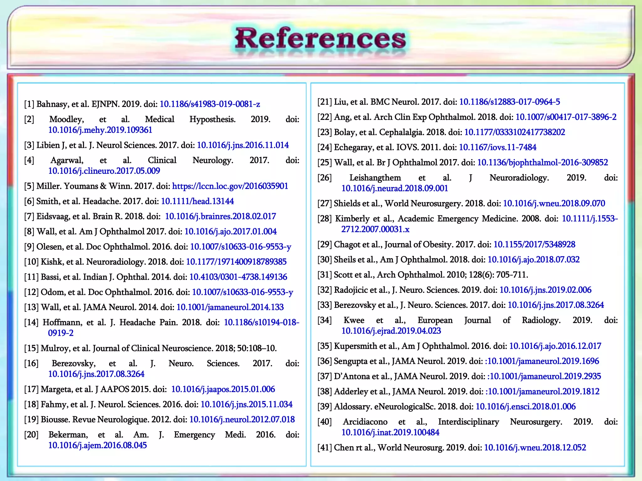 Idiopathic intracranial hypertension, Looking for the black cat in the ...