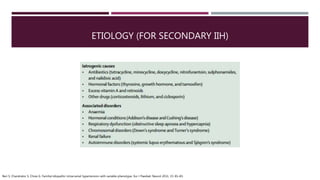 Idiopathic Intracranial Hypertension | PPTX