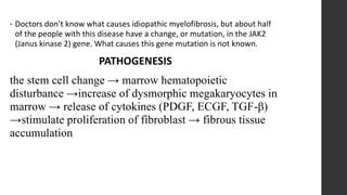 IDIOPATHIC MYELOFIBROSIS Treatment and Management.pptx