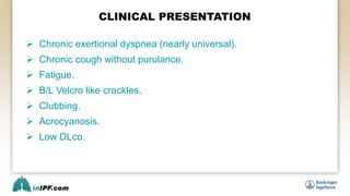 Idiopathic pulmonary fibrosis | PPTX