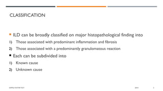 Idiopathic Pulmonary Fibrosis & Sarcoidosis.pptx