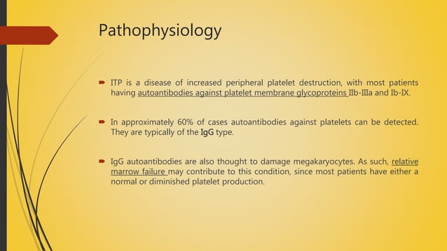 Idiopathic Thrombocytopenic Purpura | PPTX | Blood Disorders | Diseases ...